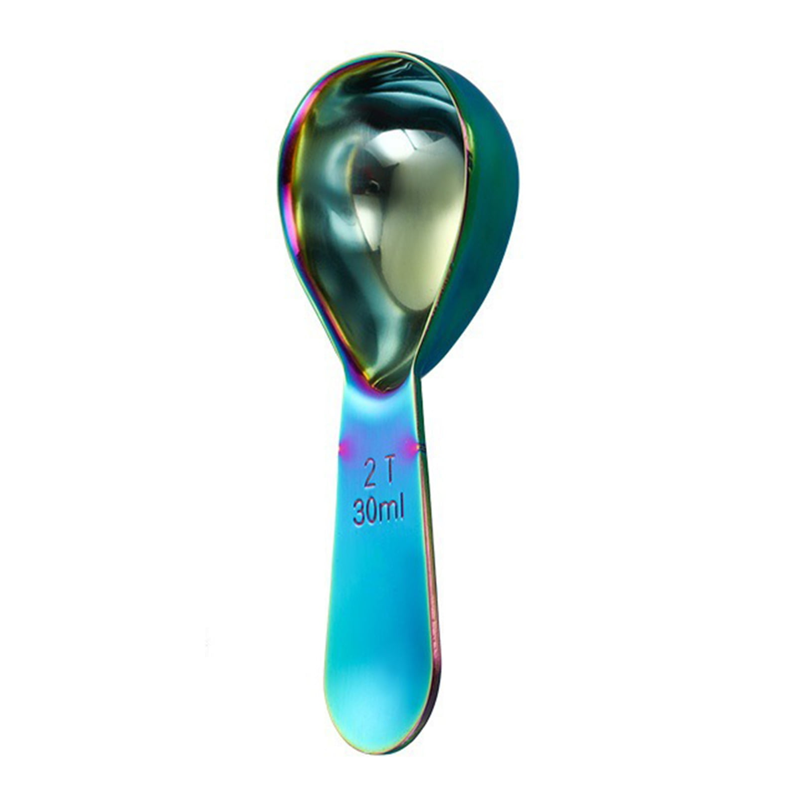 ZNNT Coffee Scoop Stainless Steel Measuring Spoon 15/30ml Tablespoon ...