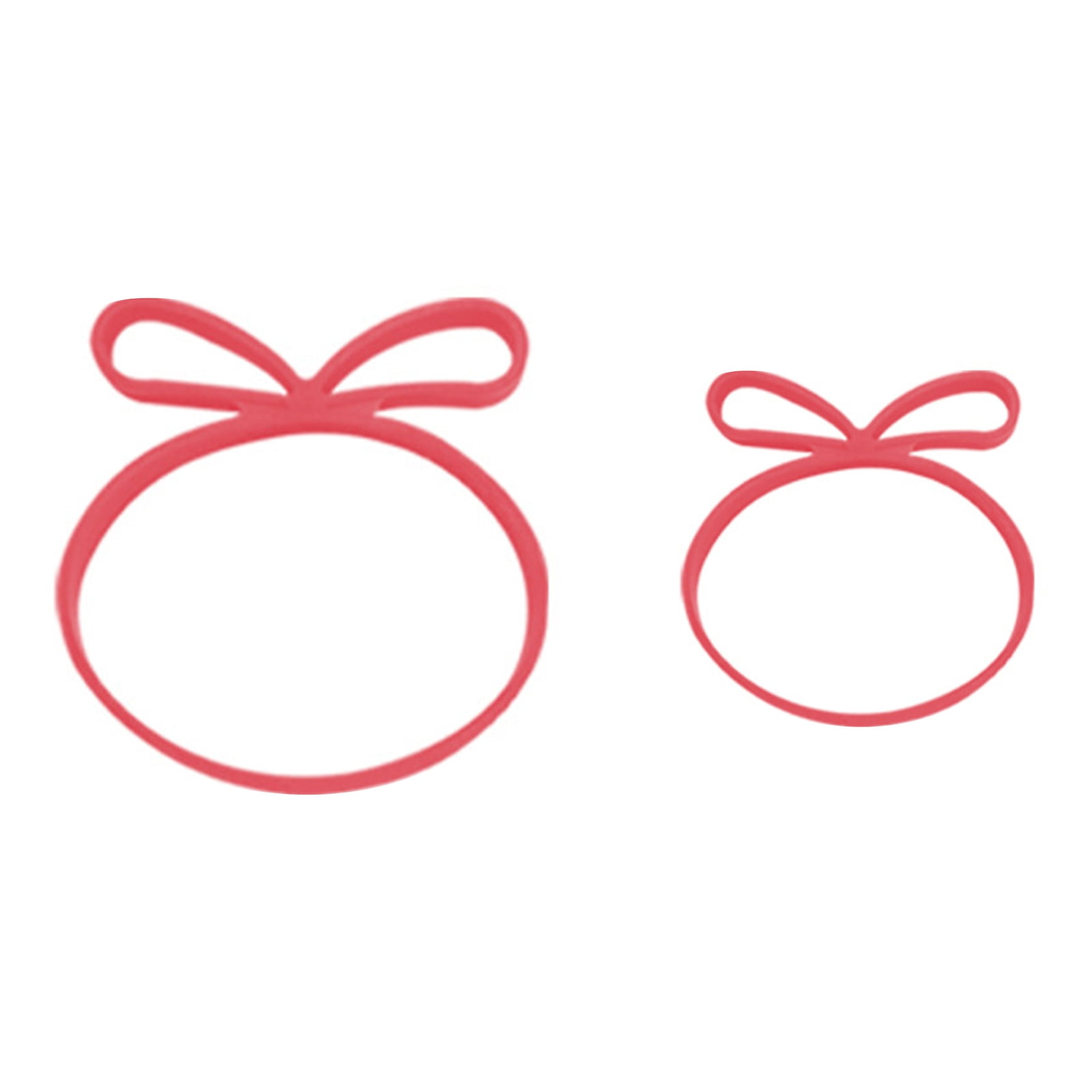 ZNNT Elastic Silicone Bands 5 Colors & 2 Sizes Rubber Wrapping Bands ...