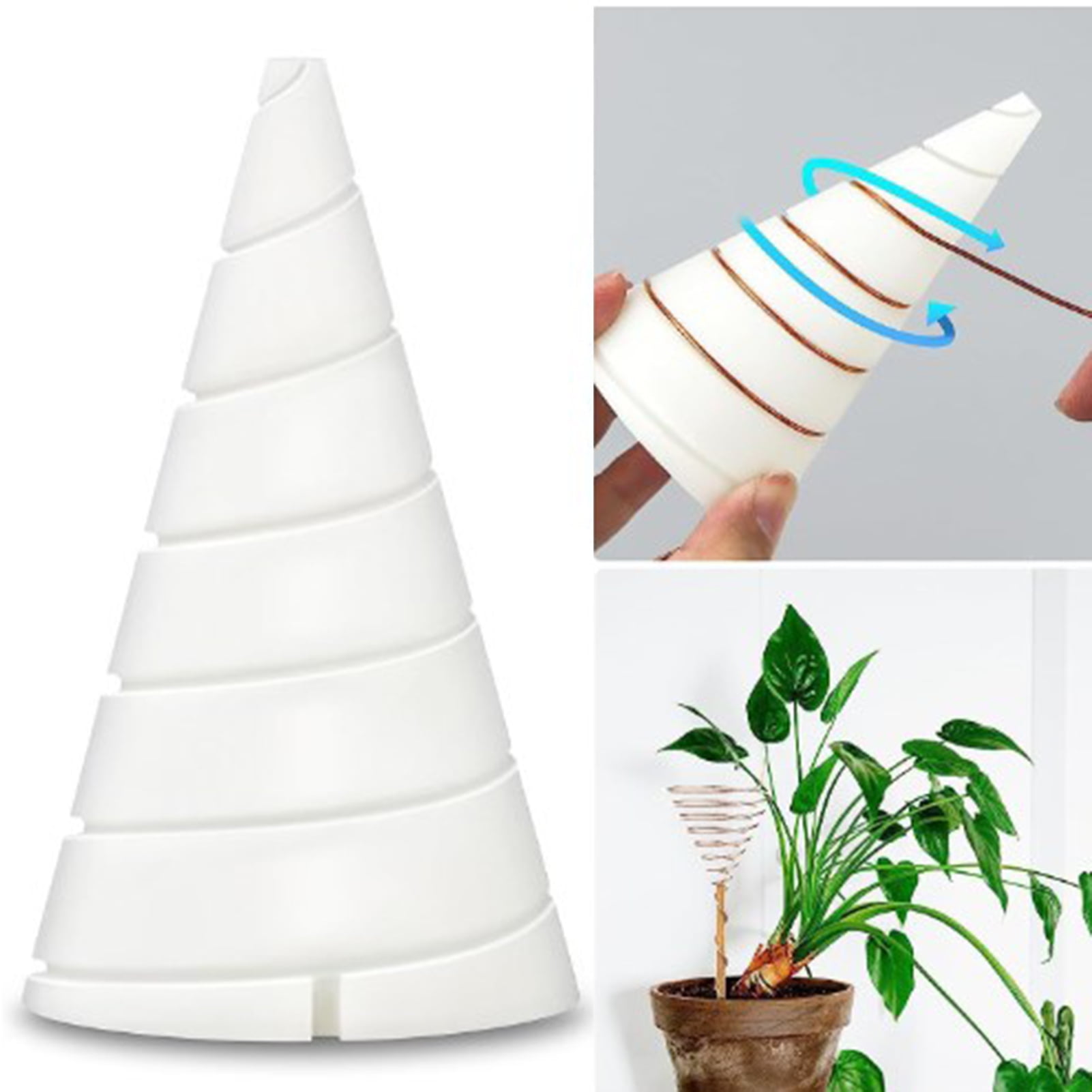 ZNNT Gardening Copper Wire Antenna Jig Long-lasting Fibonacci Coil ...