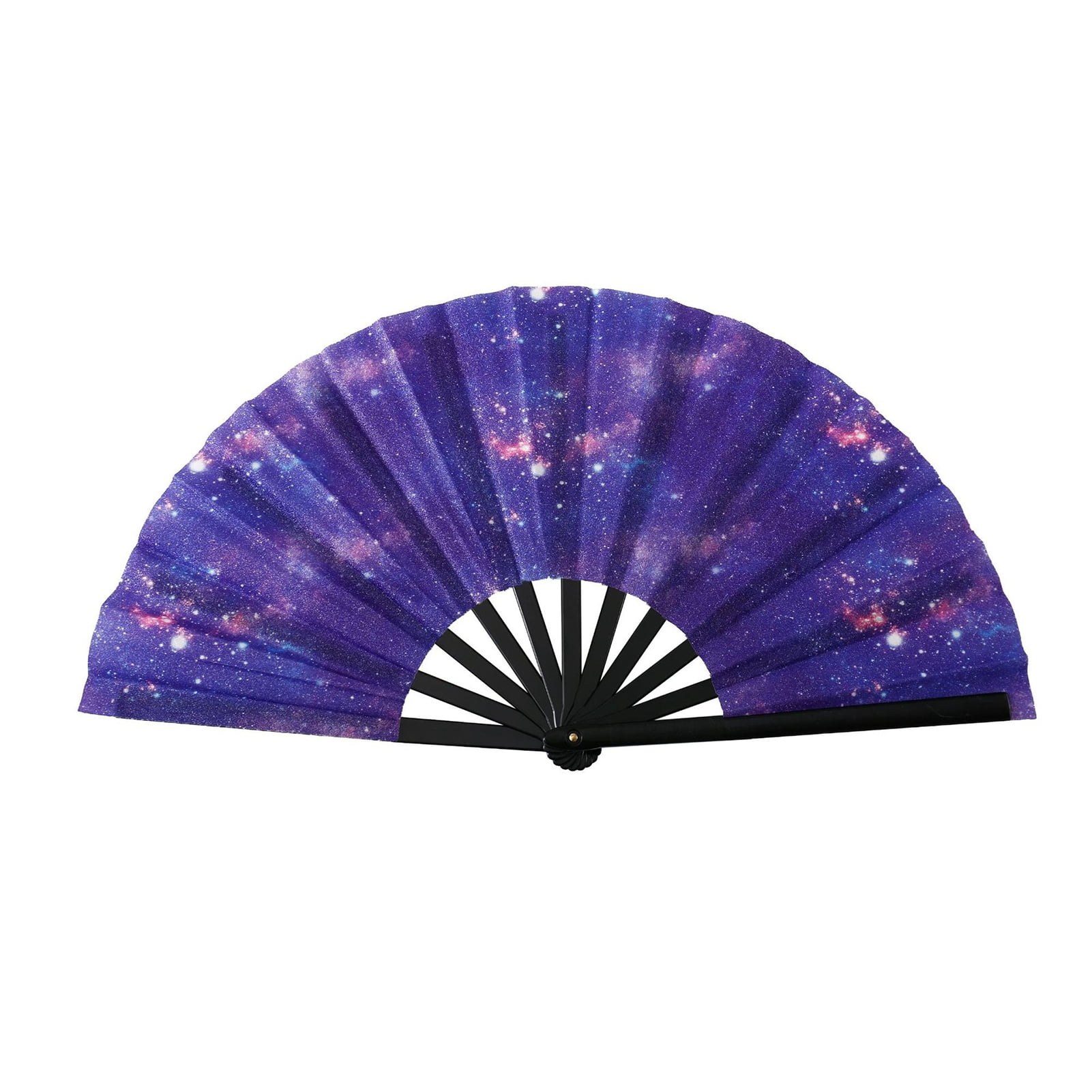ZNNT Glitter Kung Fu Folding Fan Dance Performance Handheld Fan ...
