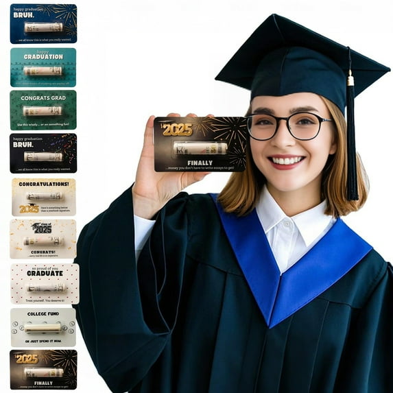ZNNT Graduation Money Holder Class of 2025 Congrats Grad Cash Holder ...