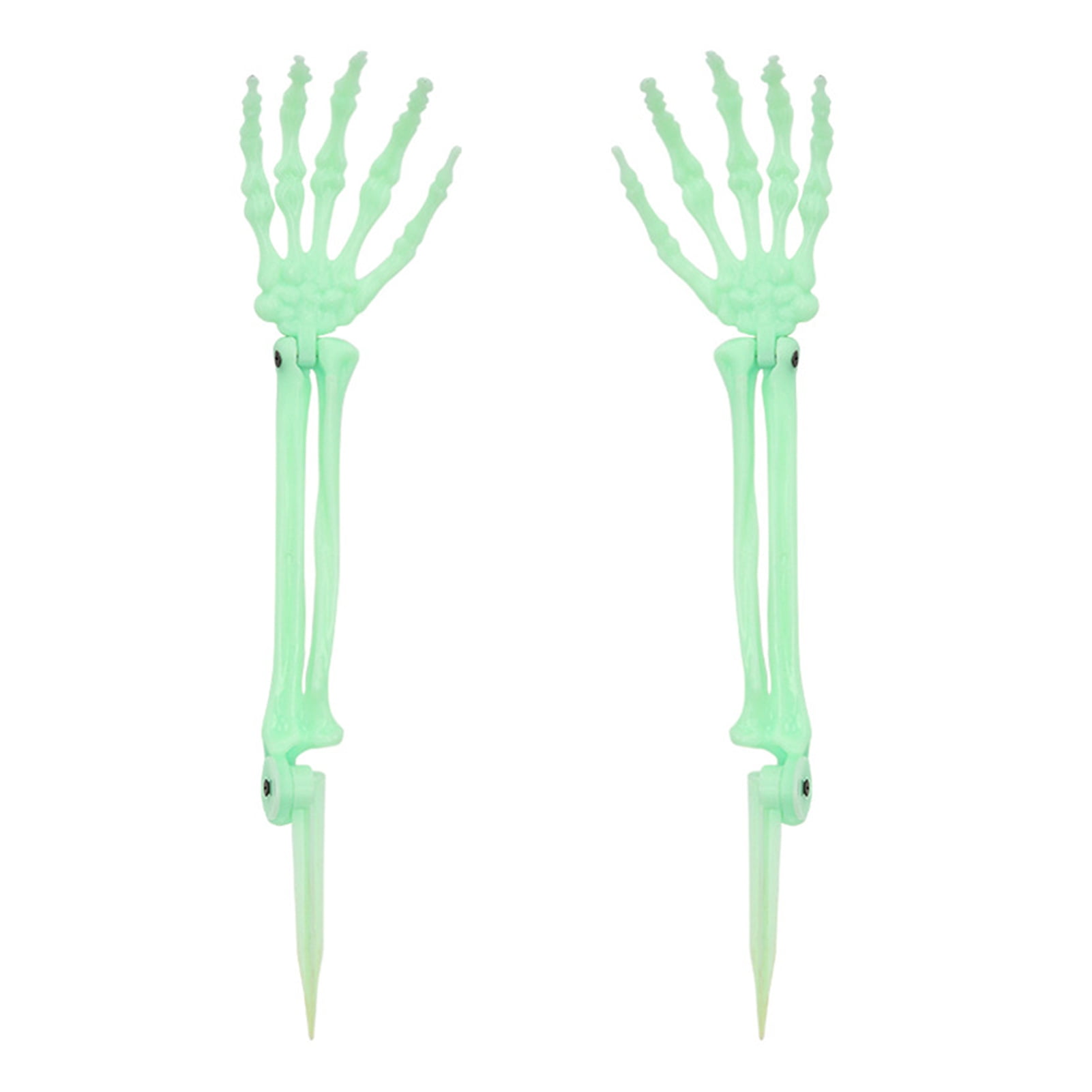 ZNNT Halloween Skeleton Stake Decorations Creepy Skull Hand Arm with ...