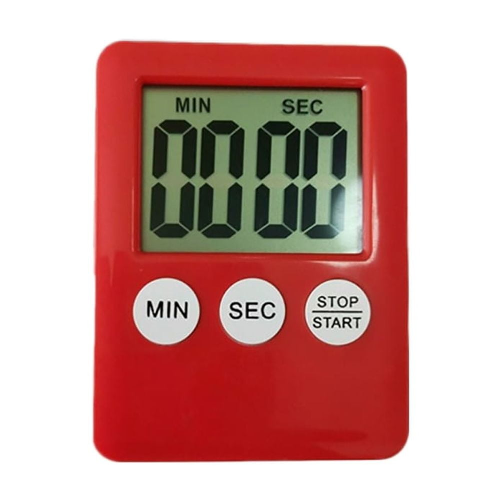 ZNNT Magnetic Square LCD Digital Timer Kitchen Cooking Countdown Alarm ...