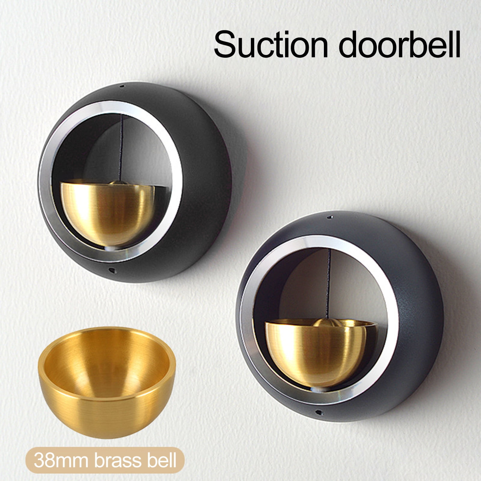 ZNNT Metal Shopkeepers Bell Loud Sound Front Door Hanging Aluminum Bass ...