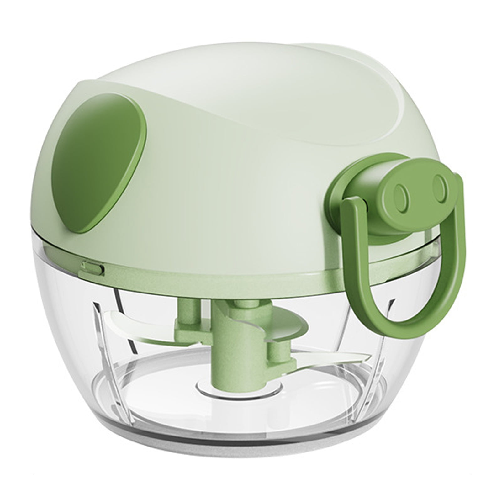 ZNNT Mini Manual Garlic Chopper Portable Hand-Pull Food Processor for ...