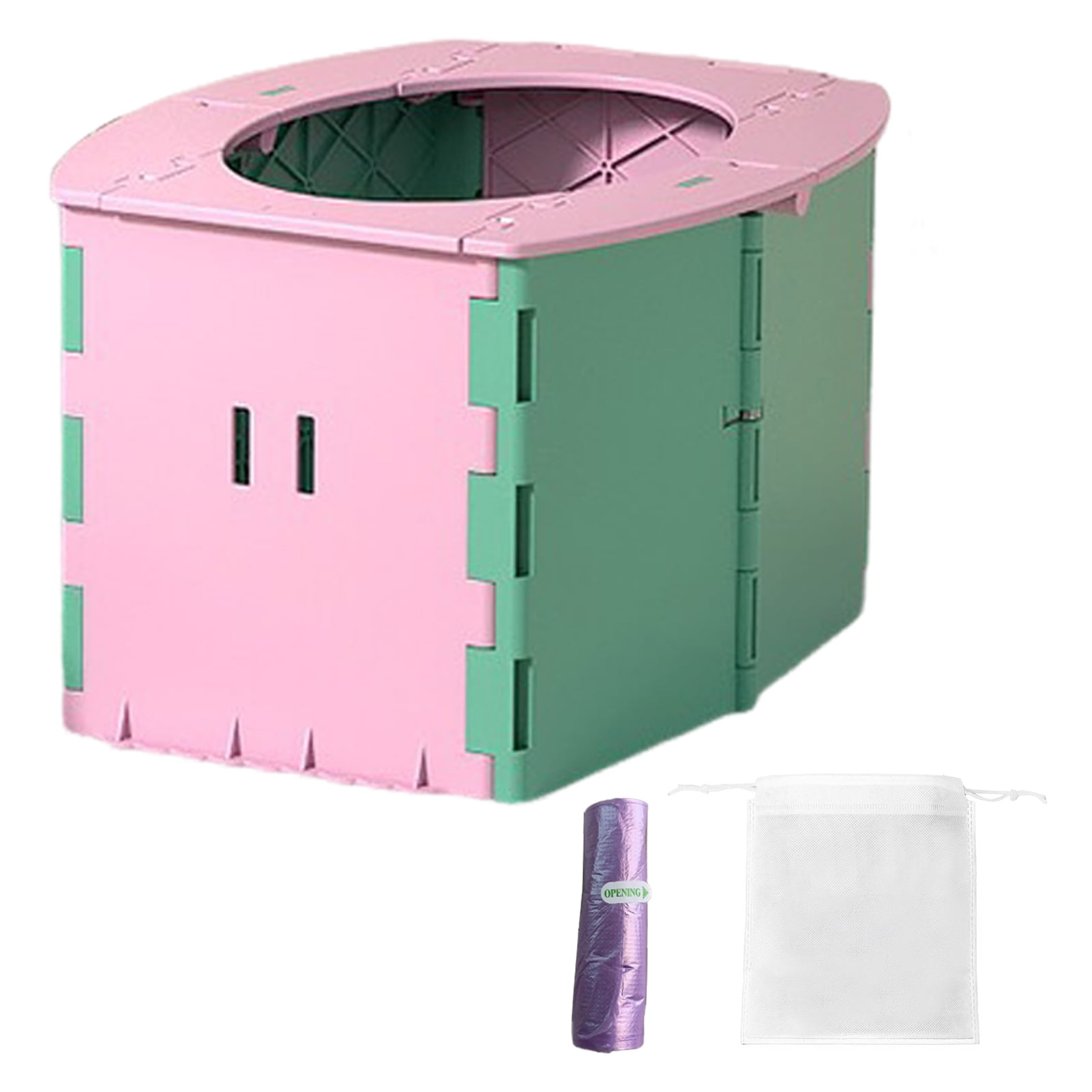 ZNNT Portable Potty Seat Foldable Design One-Step Setup Kids Toilet ...