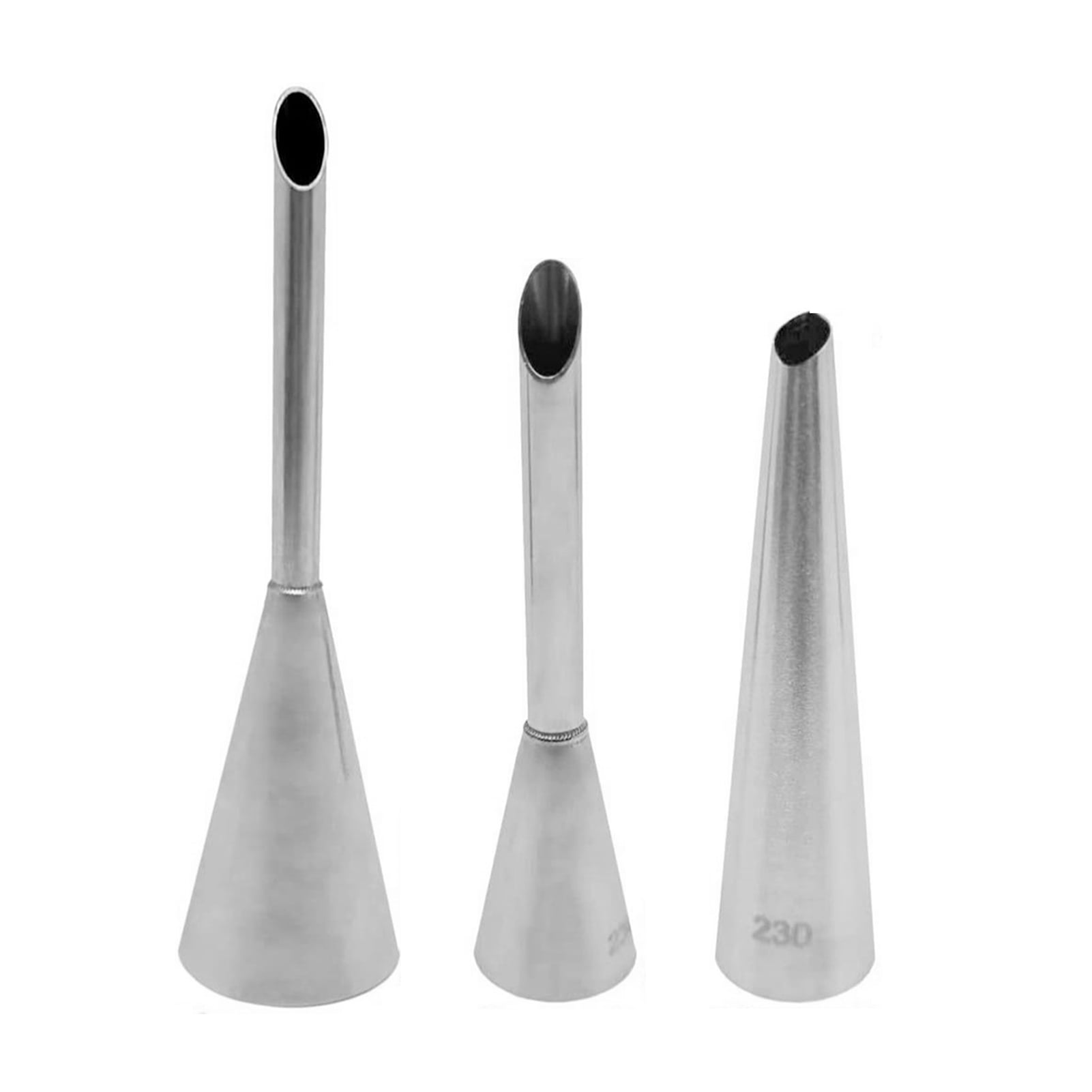 ZNNT Stainless Steel Cream Piping Tips Set Lightweight Pastry Icing ...