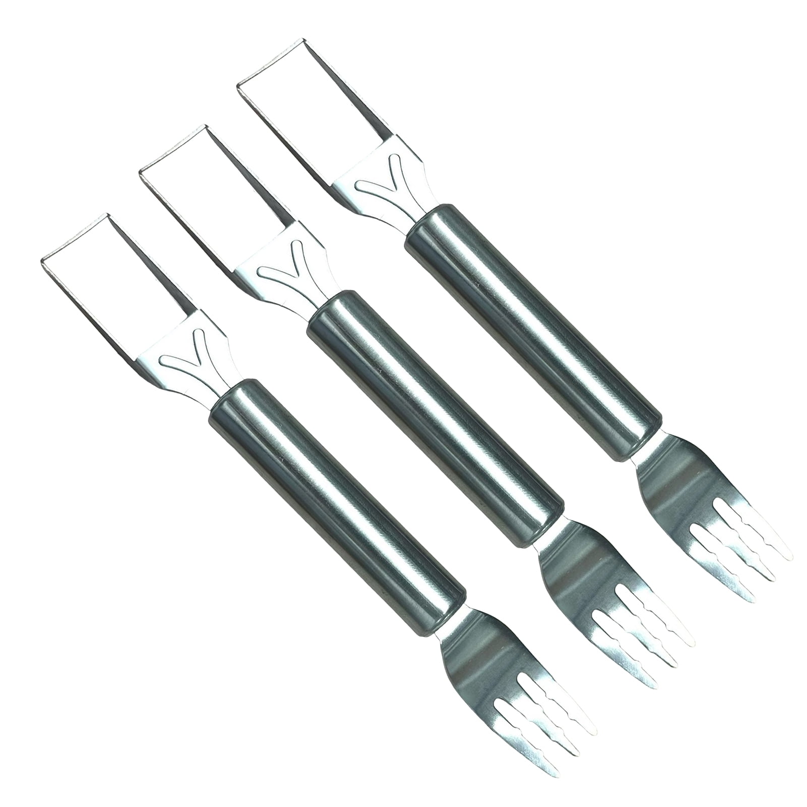 ZNNT Stainless Steel Watermelon Cutter Dual Head Slicer Serving Fork ...