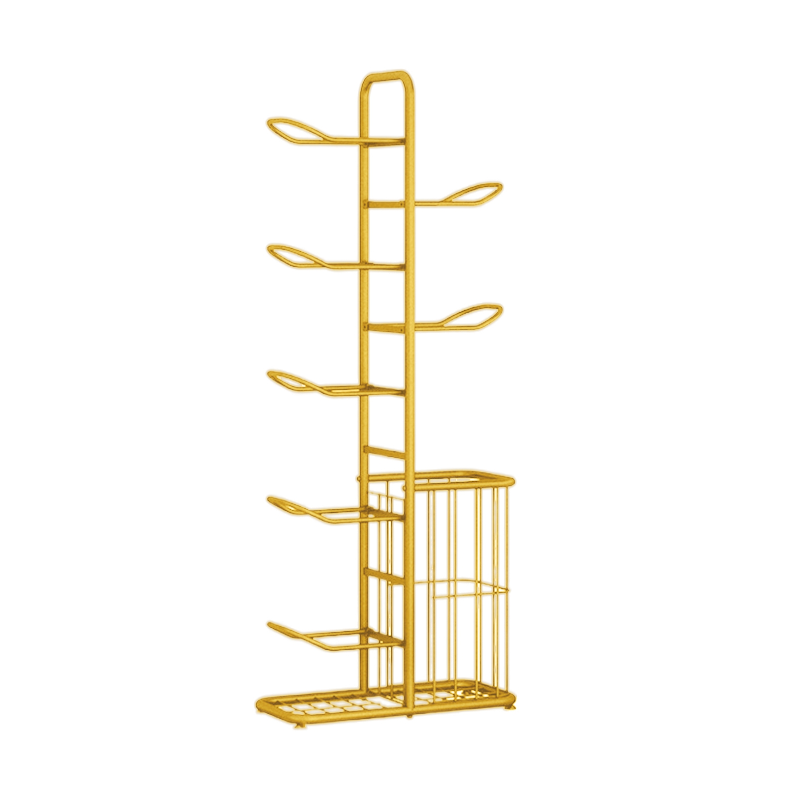 ZNNT Vertical Standing Ball Storage Rack Multi-layers Heavy Duty Space ...