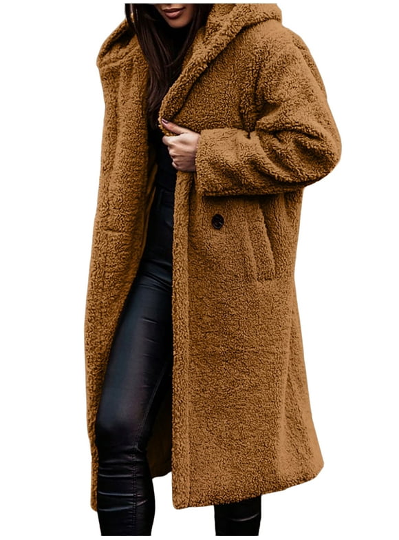 Long Teddy Bear Coat