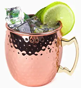 ZNYSTAR Moscow Mule Copper Cups Drinks Copper Cup Milk Jug (530ML ...