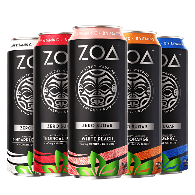ZOA Zero Sugar Energy Drink 1 Can - Walmart.com