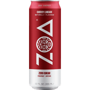 ZOA Zero Sugar Energy Drink, Tropical Punch, 16oz (12-Pack) - Walmart.com