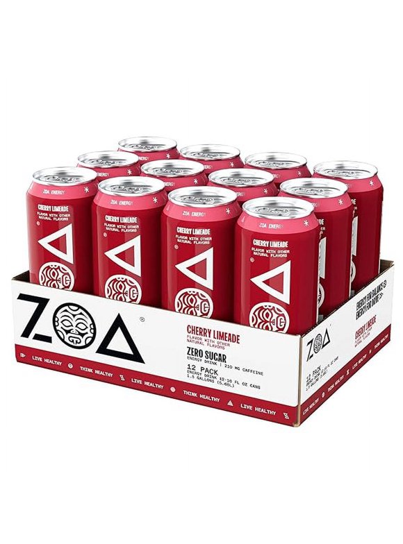 ZOA Energy Drinks in Energy Drinks - Walmart.com