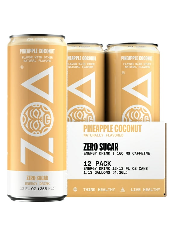 ZOA Energy Drinks in Energy Drinks - Walmart.com