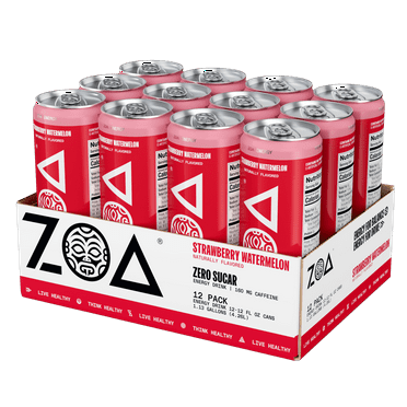 ZOA Zero Sugar, Keto Friendly, Gluten-Free Energy Drink, Variety Pack ...