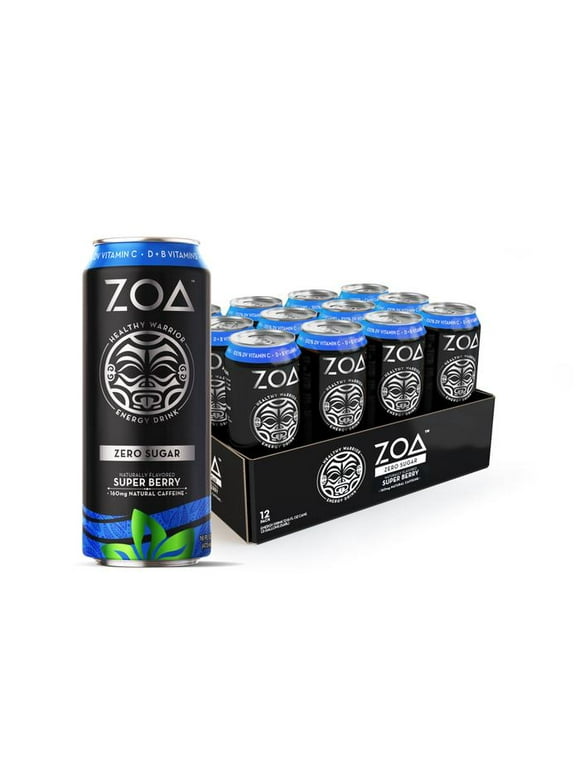 ZOA Energy Drinks in Energy Drinks - Walmart.com