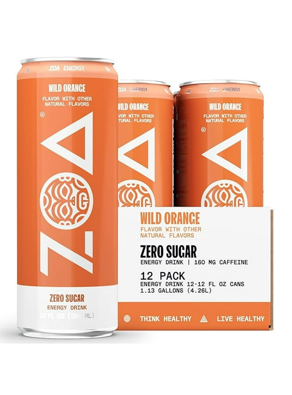 ZOA Energy Drinks in Energy Drinks - Walmart.com