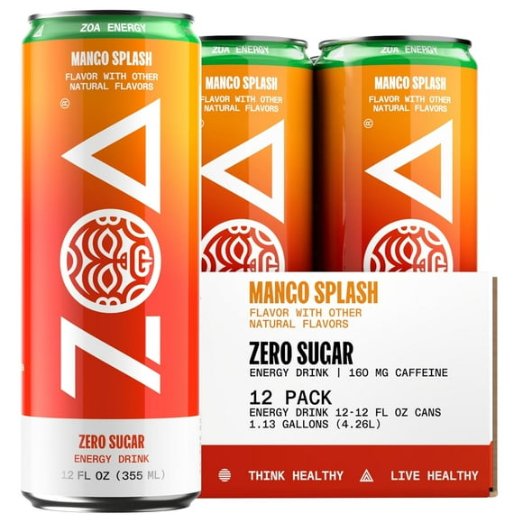 ZOA Energy Drinks in Energy Drinks - Walmart.com