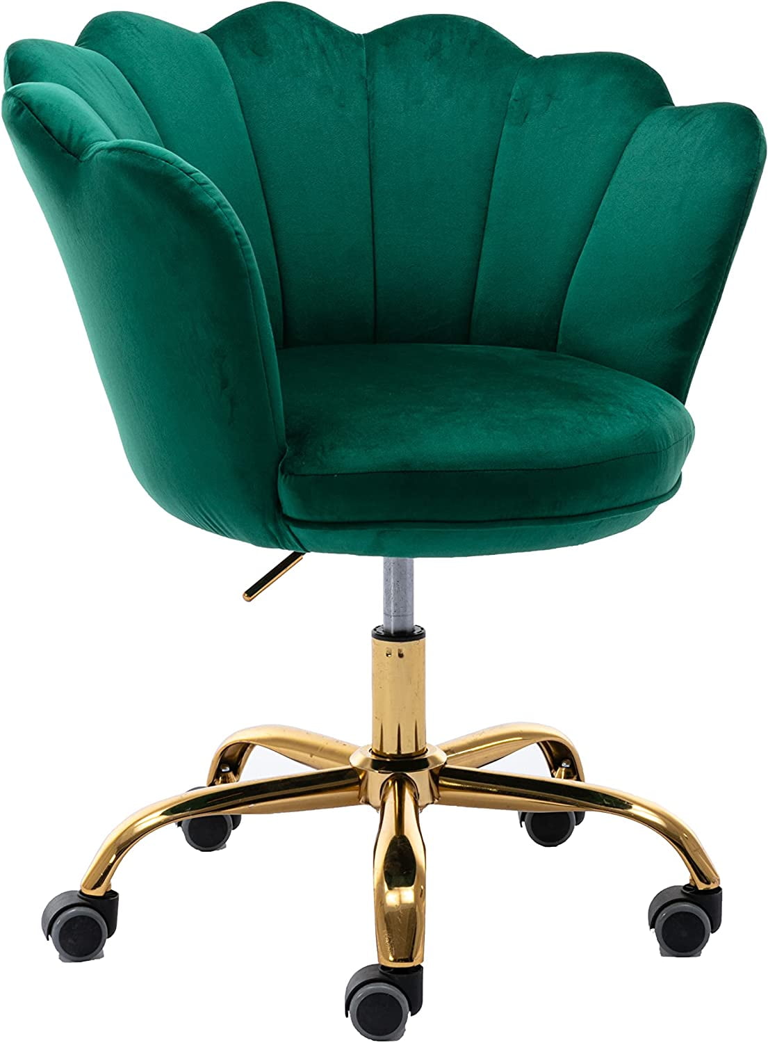 ZOBIDO Comfy Home Office Task Chair with Wheels, Cute Modern ...