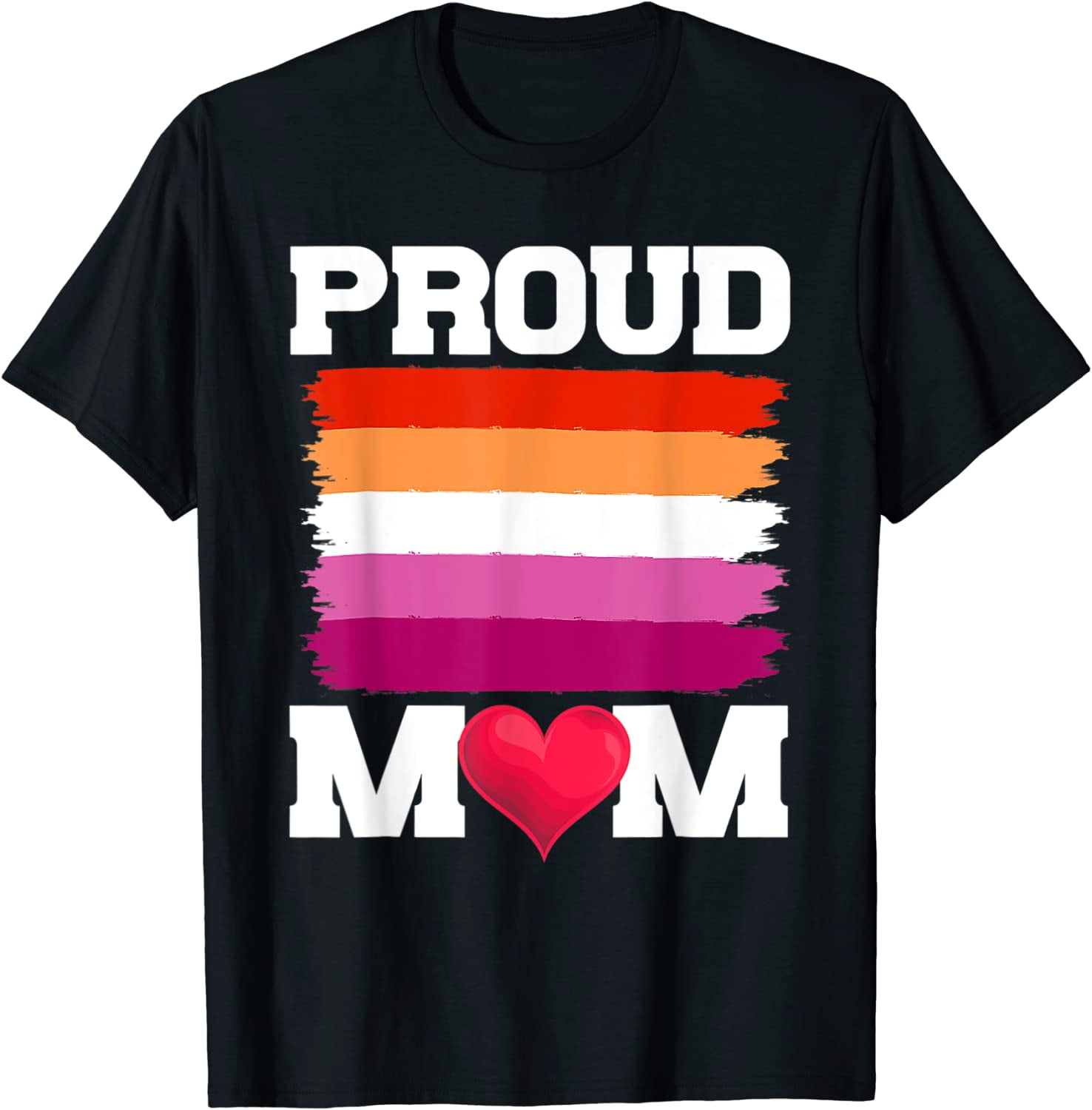 ZOCAVIA LGBTQ Pride Month Proud Mom Human LGBT T-Shirt O-Neck Short ...