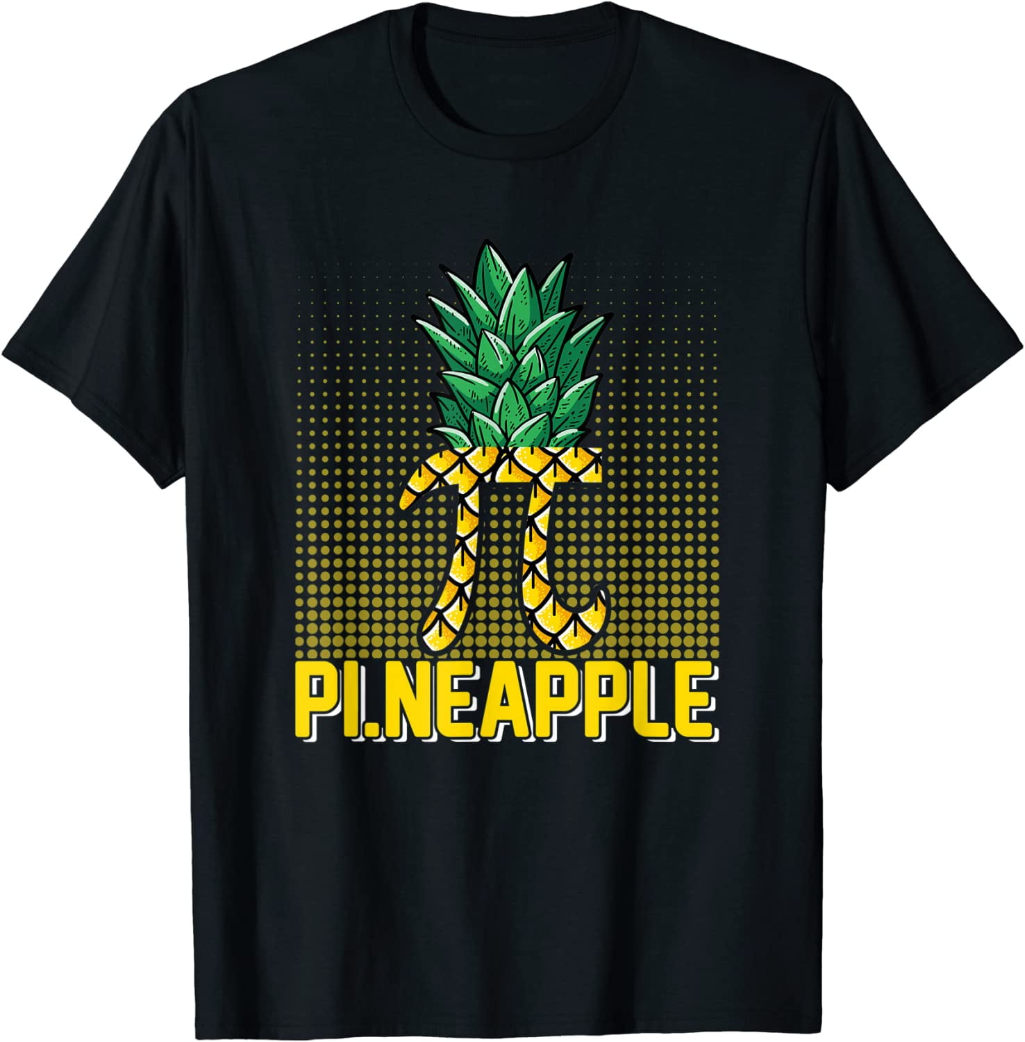 ZOCAVIA Pi Day Pineapple Shirt Math Lover Teacher 3.14 Number Symbol O-Neck T-Shirt - Walmart.com