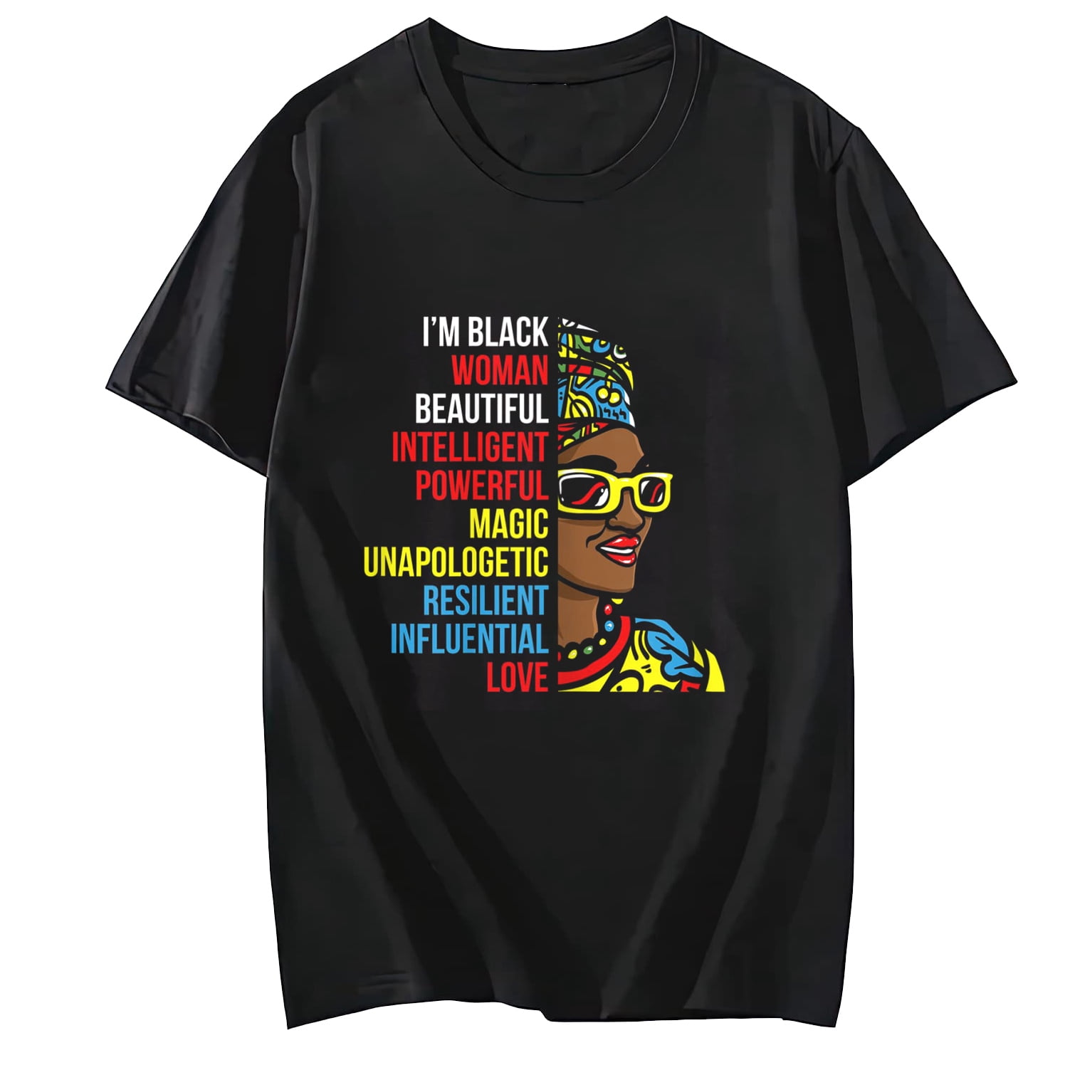 ZOCAVIA Young Gifted & Black African American Black History Month T ...