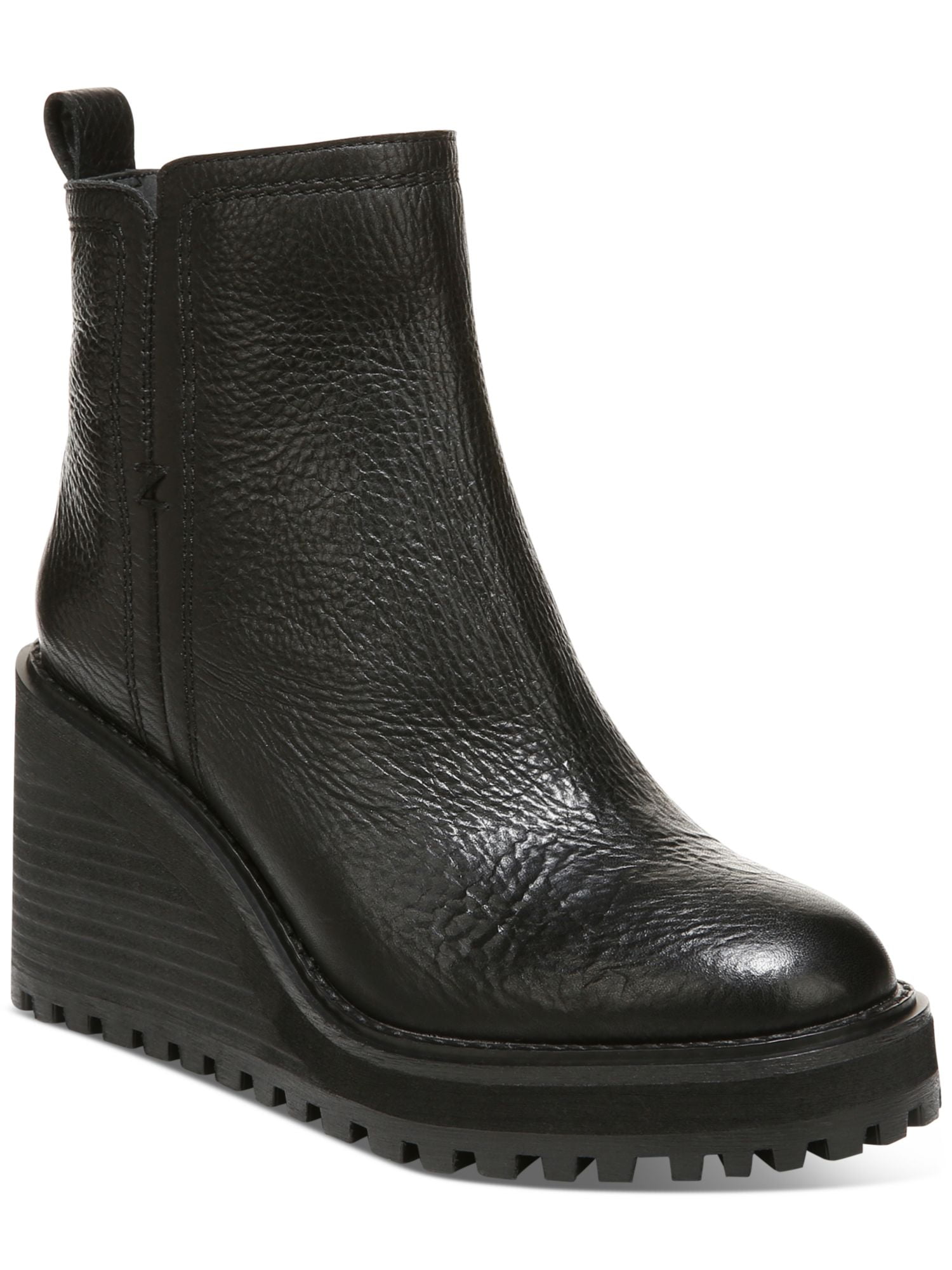 ZODIAC Womens Black Arch Support Cushioned Removable Insole Julie Round ...