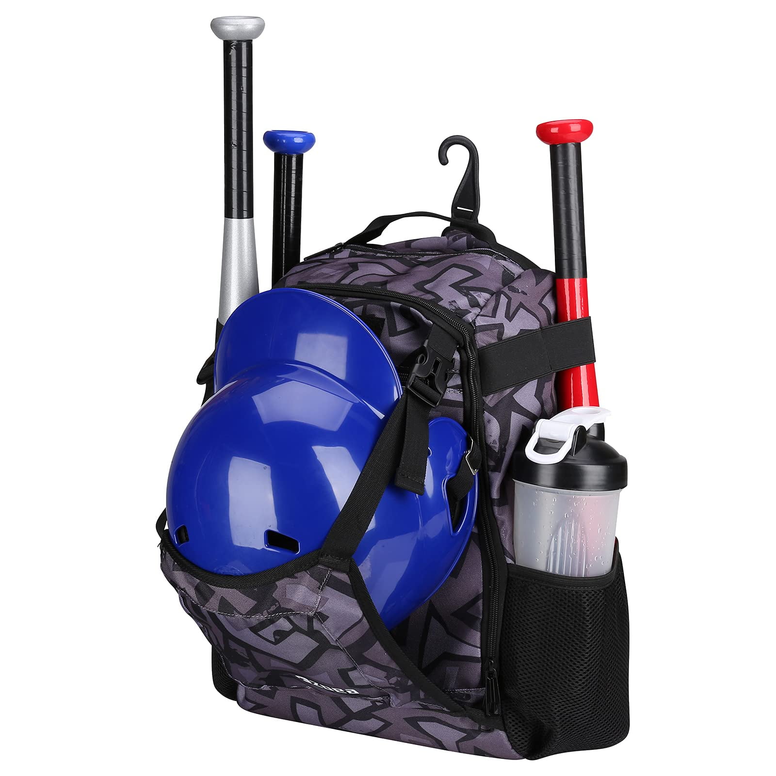 ZOEA Baseball Bat Bag Backpack, T-Ball & Softball Equipment & Gear for ...