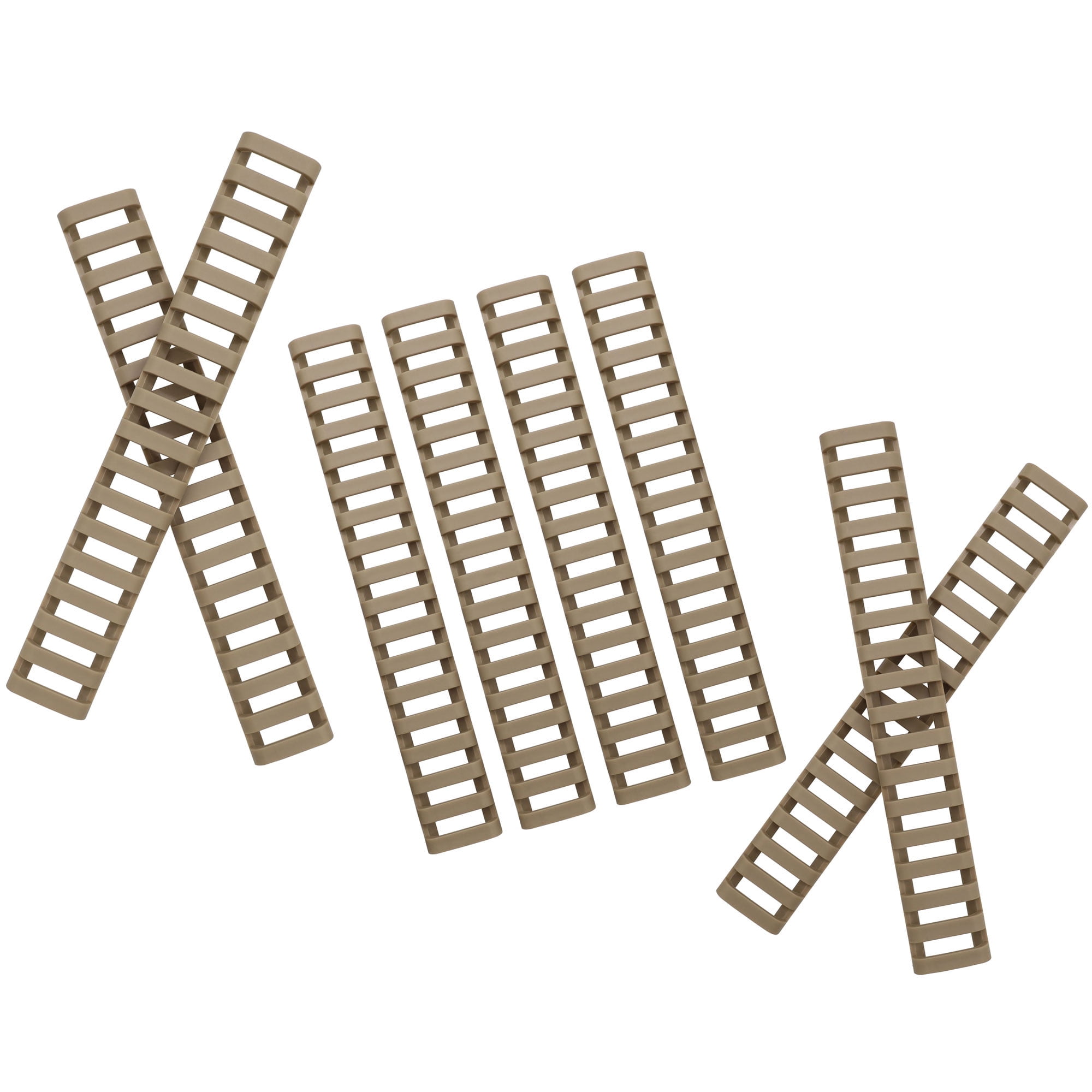 ZOEKIM 18 Slot Tactical Polymer Ladder Picatinny Rail Covers (8 Pack ...