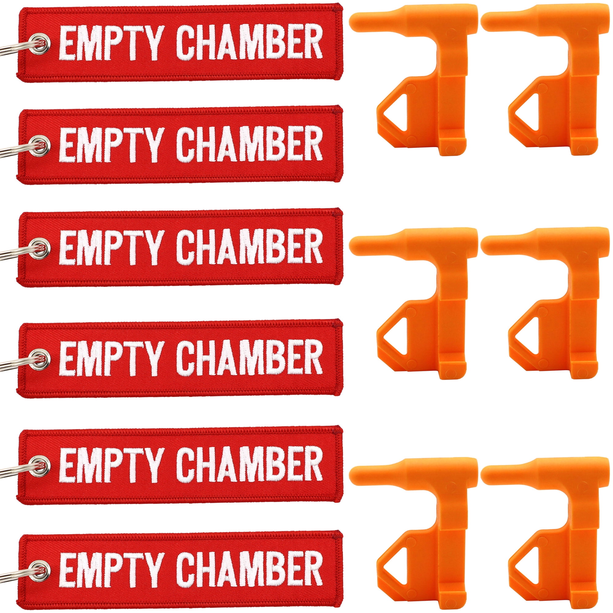 ZOEKIM 6PCS Empty Chamber Flag Keychain, Universal Compatibility ...