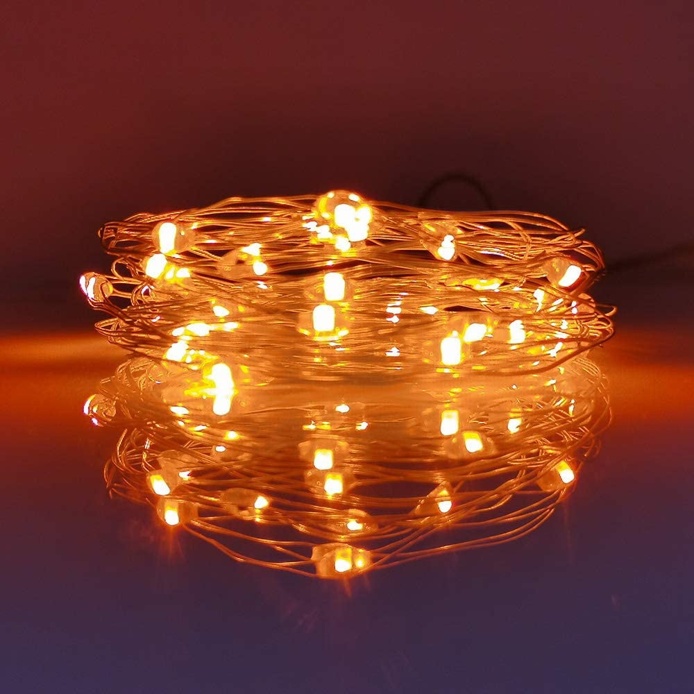 ZOELNIC 10Pack LED String Lights, 6.6FT LED Moon Lights 20 Led Micro ...