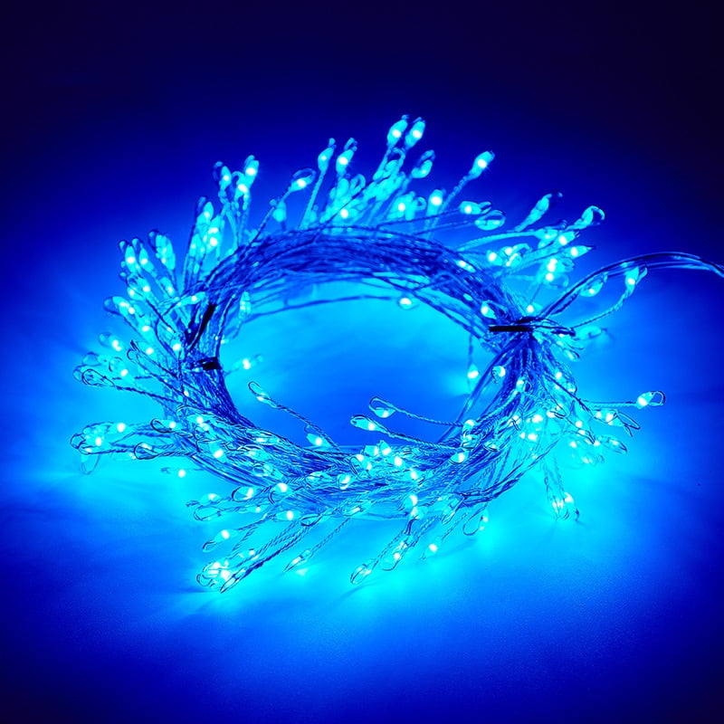 ZOELNIC Fairy Lights Plug in, 20Ft 200LED Firecracker Firefly Lights ...