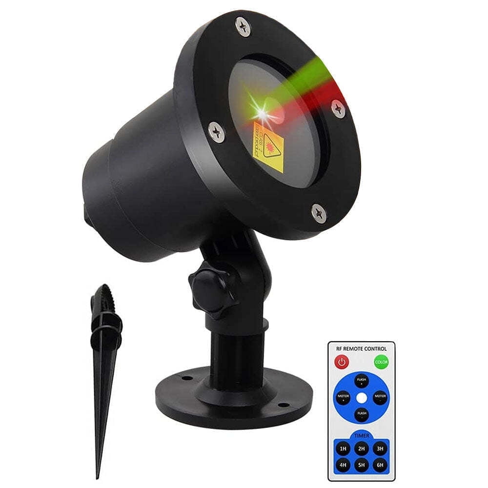 ZOELNIC Outdoor Christmas Projector Lights ,Remote Control Moving ...