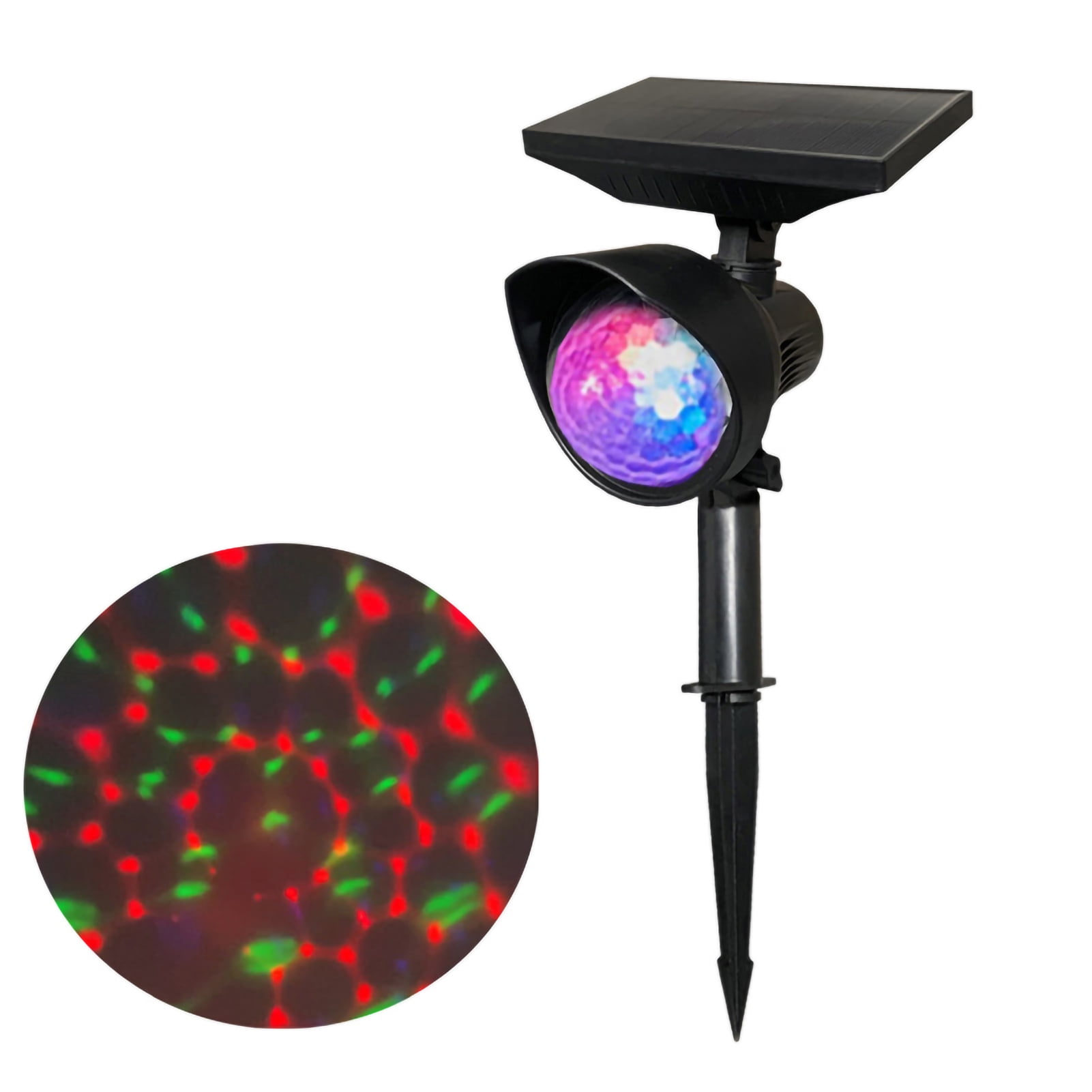 ZOELNIC Solar Projector Lamp, Outdoor Landscape Lawn Projector Lamp ...