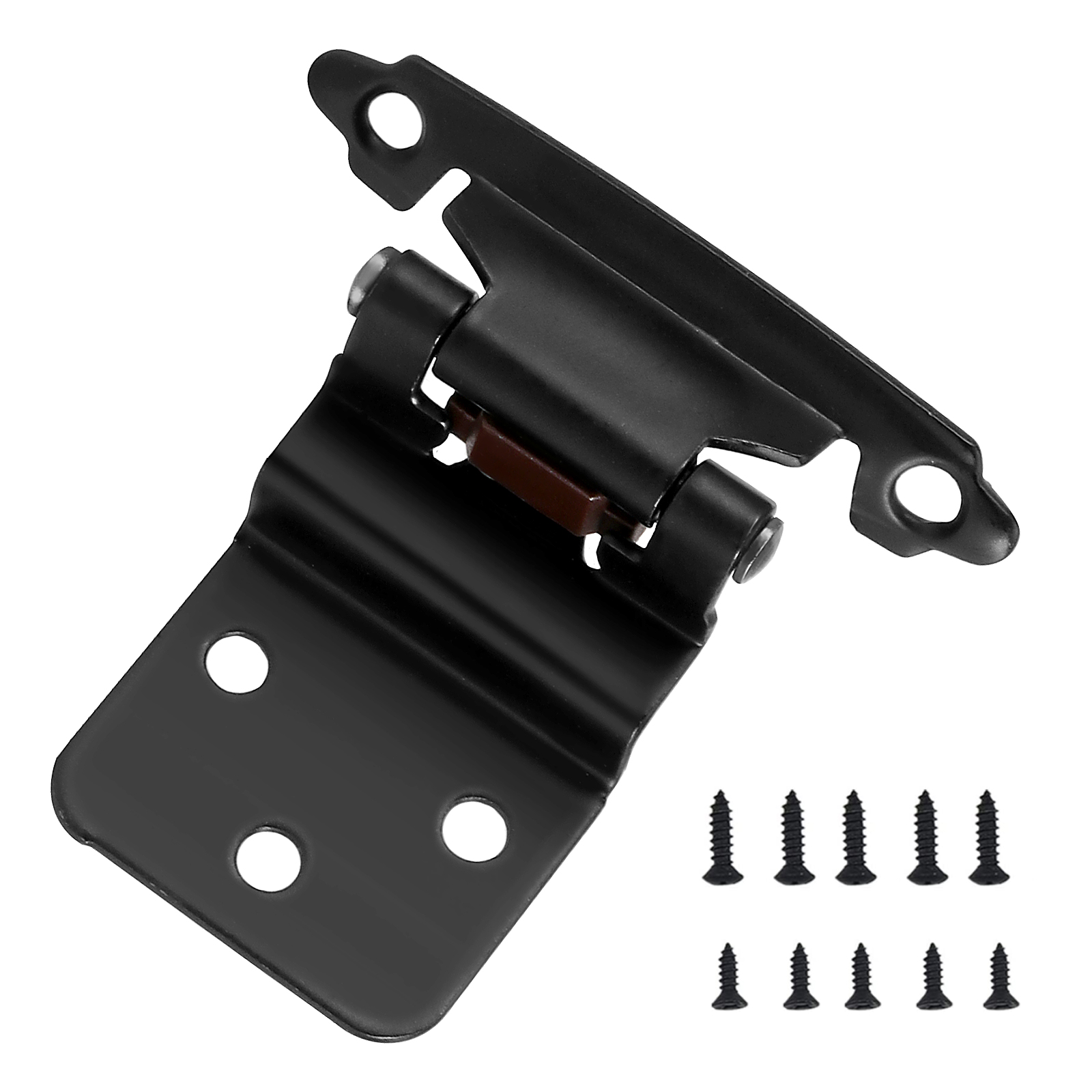 2 Pack 4 inch Decorative Hinges Black Wrought Iron Hinges Decorative ...