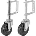 ZOENHOU 2-Pack 4-Inch Spring-Loaded Gate Wheel, Heavy-Duty, 132 Lbs ...