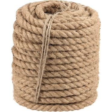 Rope & Cord 100% Hemp Natural Jute Cord – Eco-Friendly Rope for DIY ...