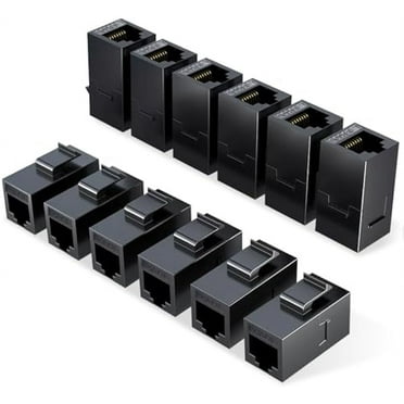 Cat 6 Keystone Jack 25-Pack Keystone Jack Cat6 Blue Ethernet Network ...