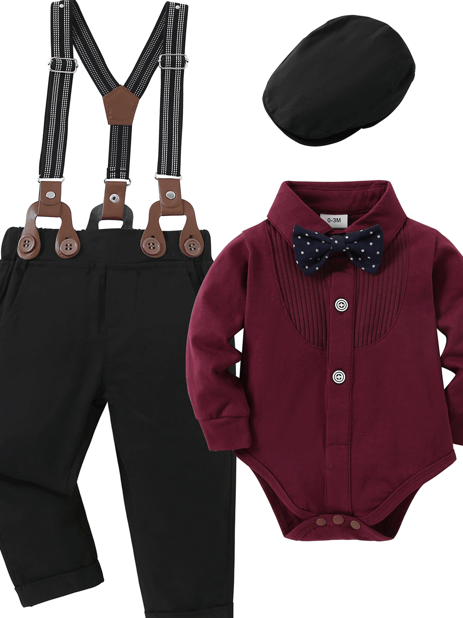 ZOEREA Baby Boy Clothes Wedding Outfit Suits, 0-18 Months Infant Boy ...