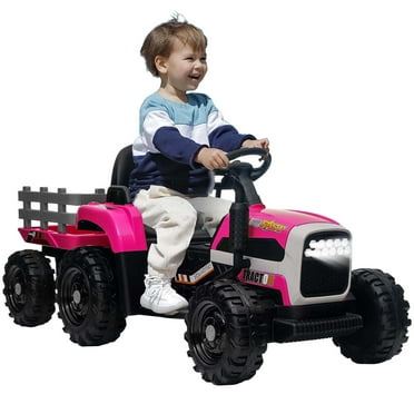 Kid Trax Semi-Truck and Trailer Ride-On Toy, Blue - Walmart.com