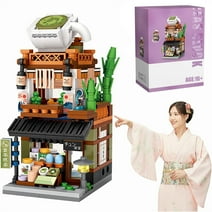 Mini Building Blocks Toys, Japanese Street View Izakaya Shop, MOC ...