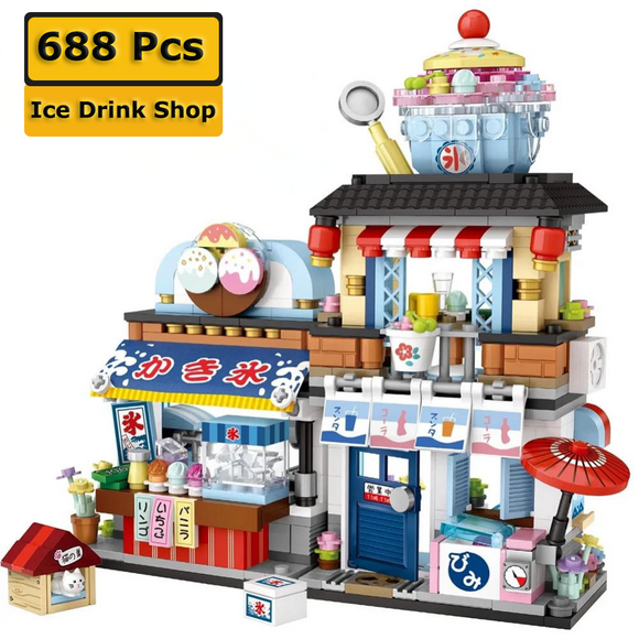 Plastic Building Blocks Construction