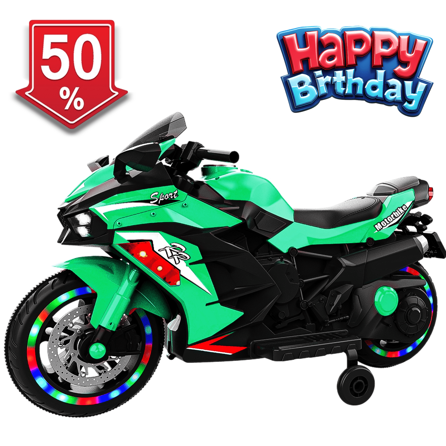 Zogymoz 12V Electric Ride on Motorcycle, Kids Motorcycle for 3-6 Years ...