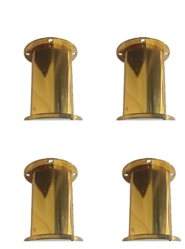 ZOHRA Hardware Heavy Duty Stainless Steel PVD Glossy Gold Hexagonal Cut ...