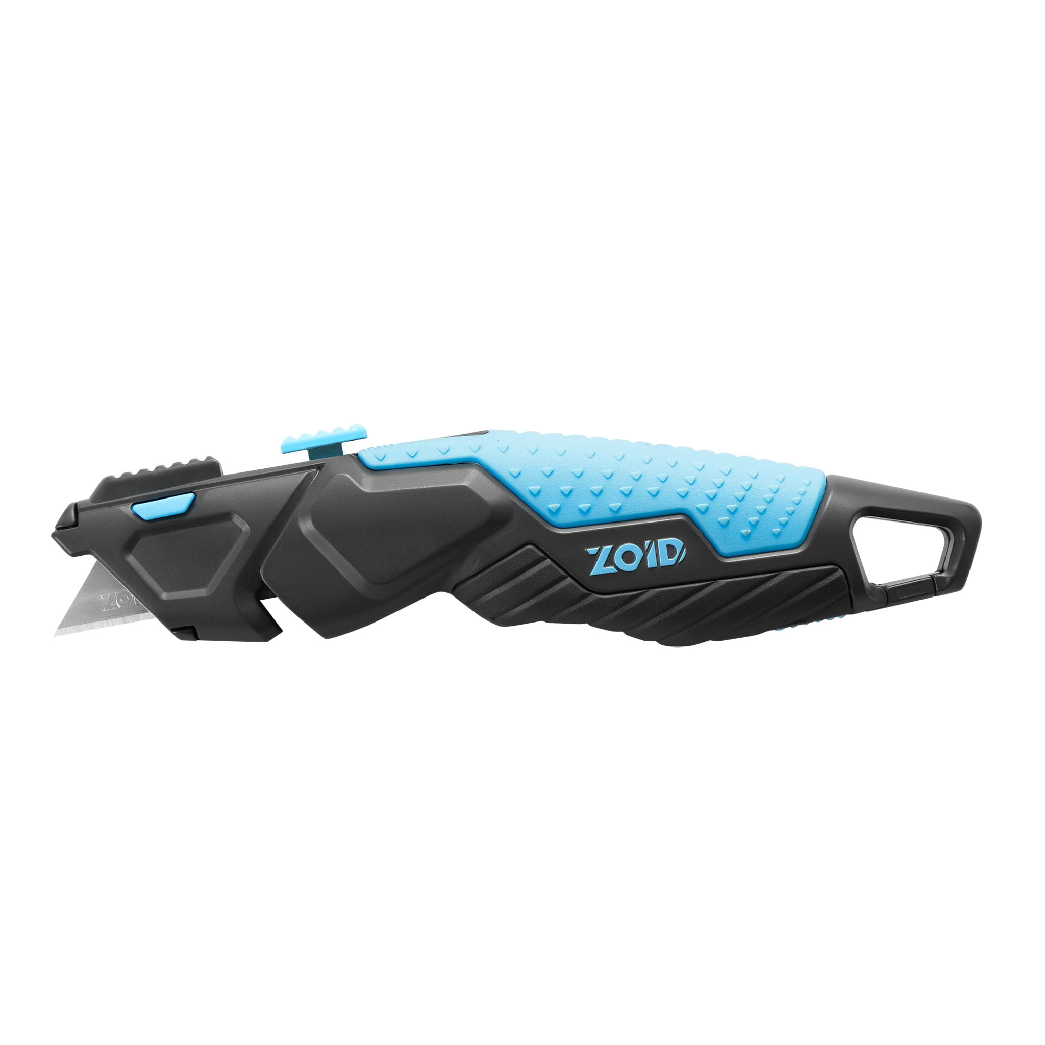 ZOID Tools Utility Knife with TraX-Grip, Built-In Wire Stripper, Blade ...