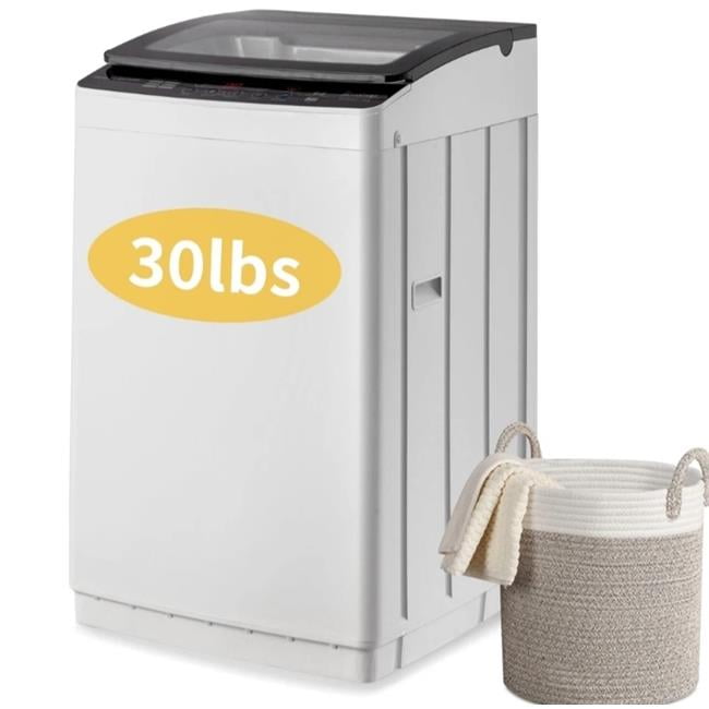 ZOKOP 4427266 Home Full Automatic Washing Machine 30lbs Washer Clothing ...
