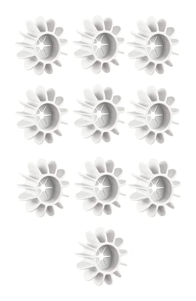 ZOLG 10 Anti-Tangle Laundry Balls, Drying Balls, Reusable Silicone Soft ...