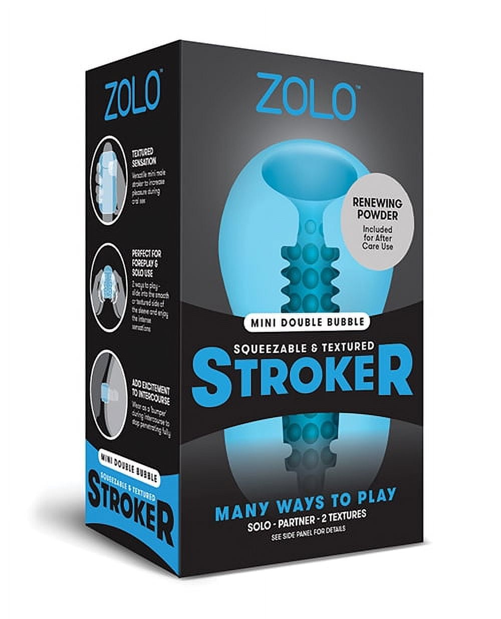 Zolo Mini Stroker Blue - Walmart.com