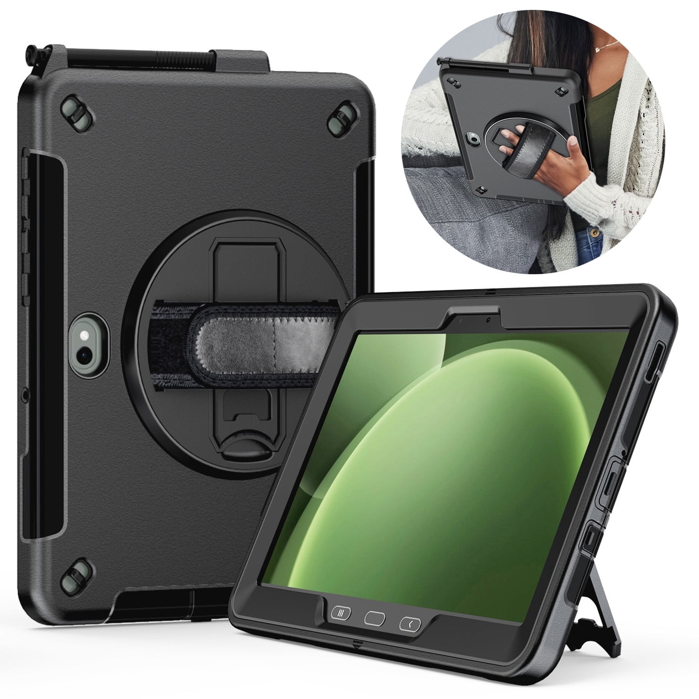 ZOLOHONI Case for Samsung Galaxy Tab Active5 Pro 2025 SM-X350 / Active4 ...